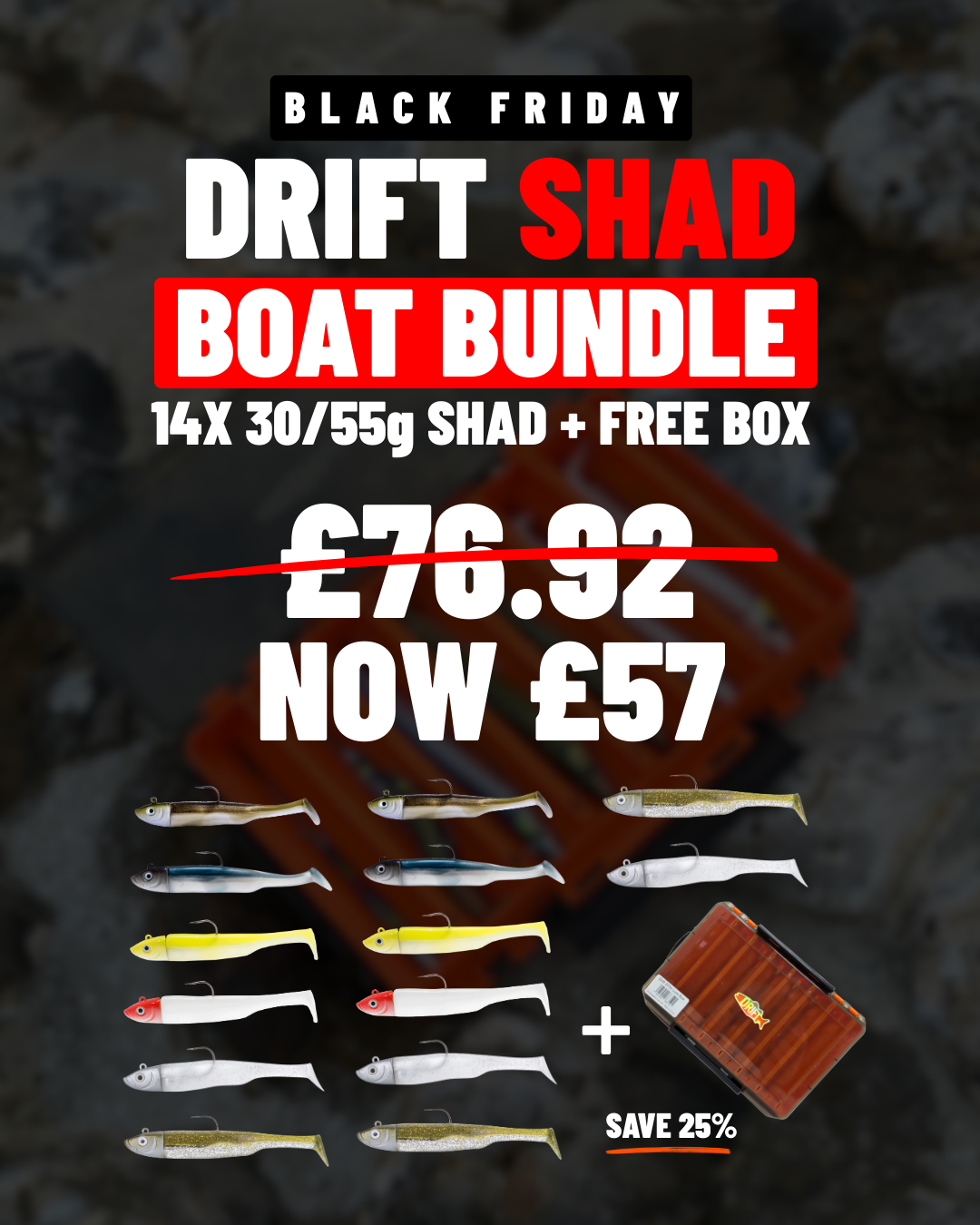 SHAD Boat Bundle – Drift Fishing